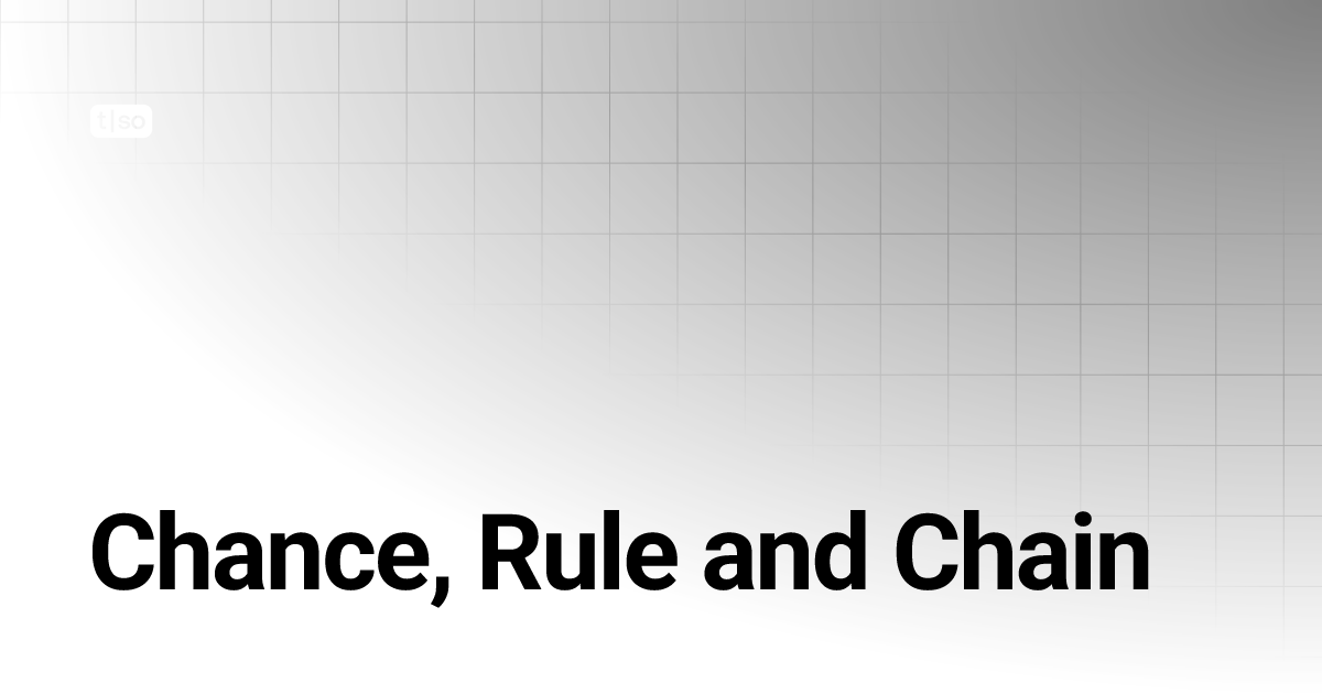 Chance, Rule and Chain | S4: Sculpting Sampler